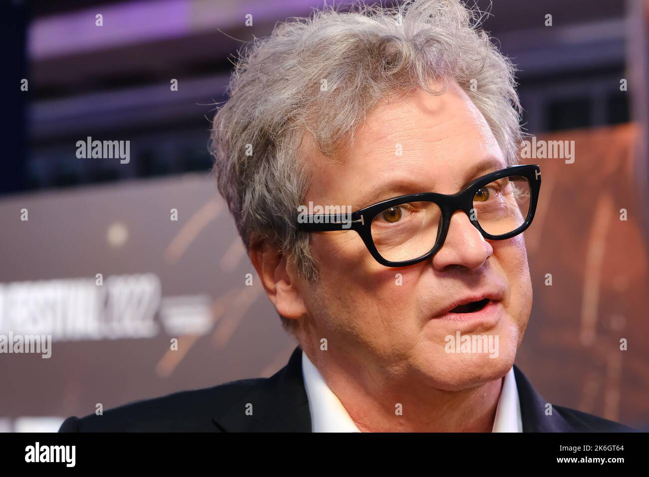 Colin Firth attends film premiere of 'Empire of Light' during the 2022 ...