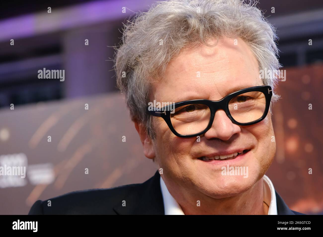 Colin Firth attends film premiere of 'Empire of Light' during the 2022 ...