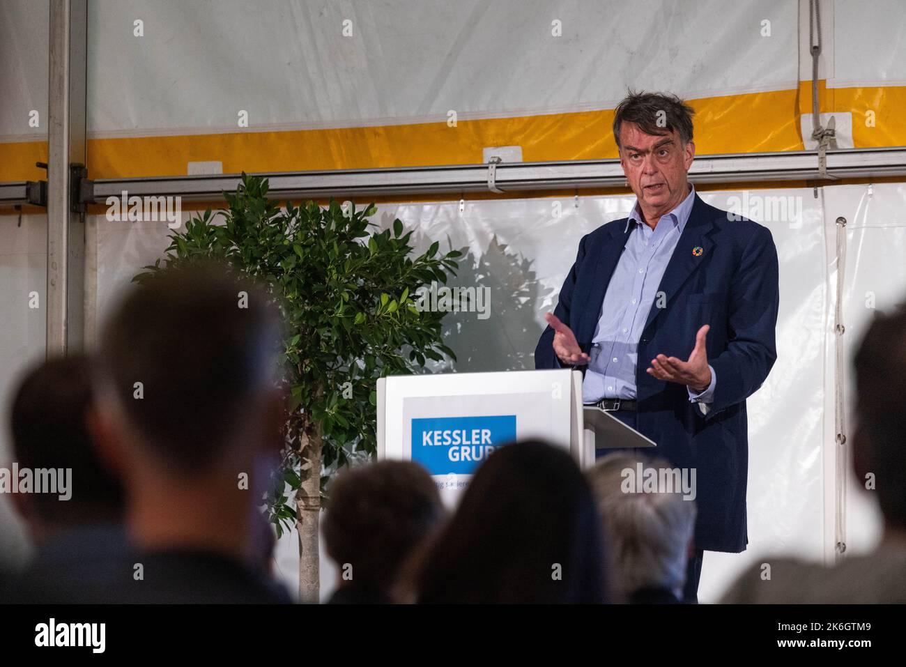 Grenzach Wyhlen, Germany. 14th Oct, 2022. André Hoffmann, Vice Chairman ...