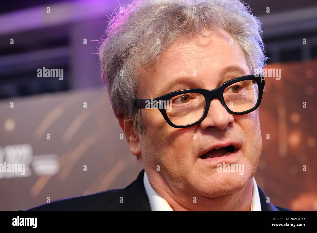 Colin Firth attends film premiere of 'Empire of Light' during the 2022 ...