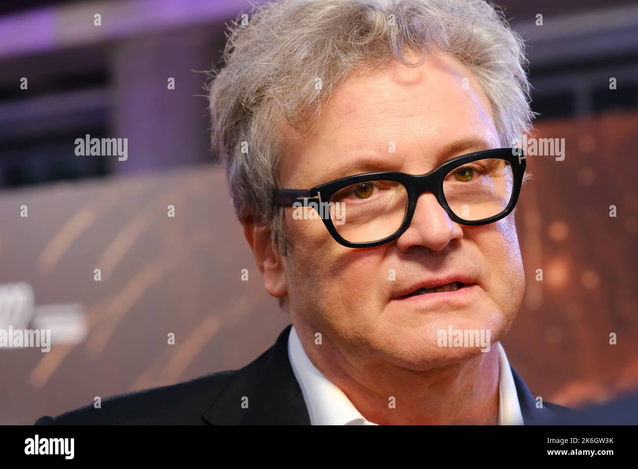 Colin Firth attends film premiere of 'Empire of Light' during the 2022 ...