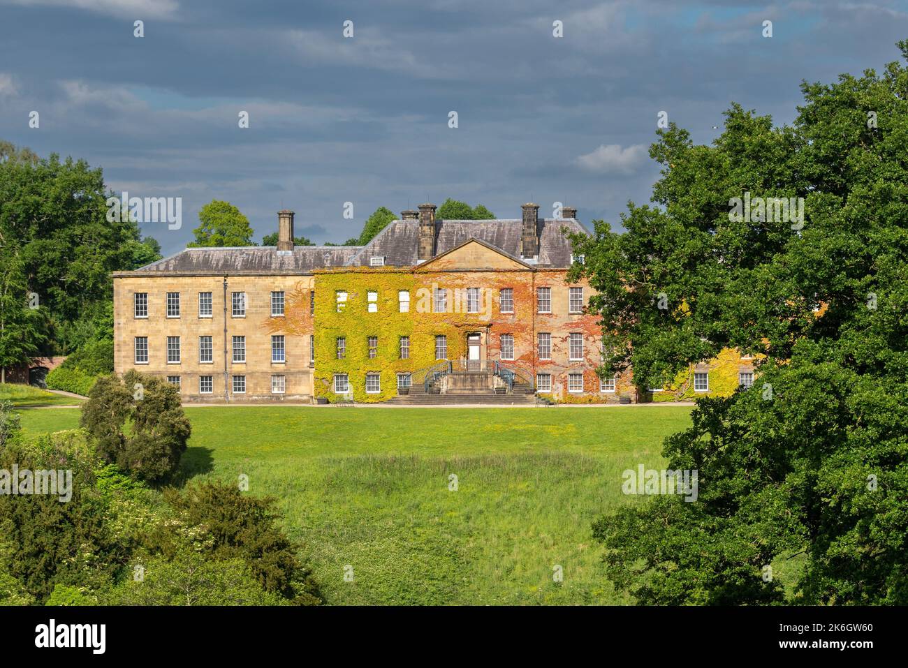A view of the Erddig Hall in Wrexham, Wales Stock Photo - Alamy