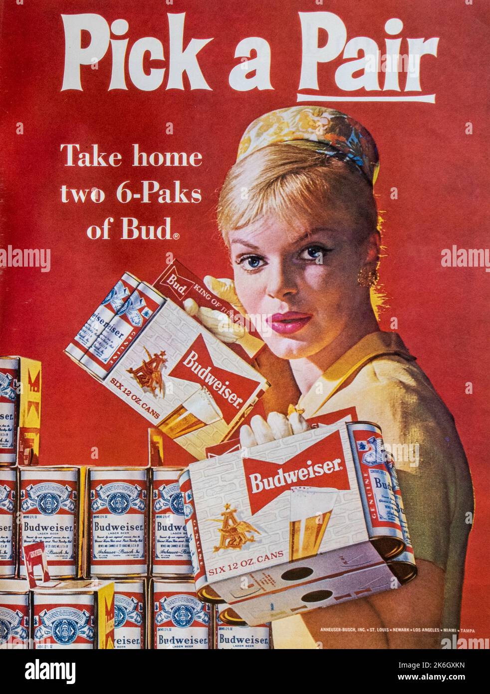 Vintage 2 June 1961 "Life" Magazine Advert, USA Stock Photo - Alamy