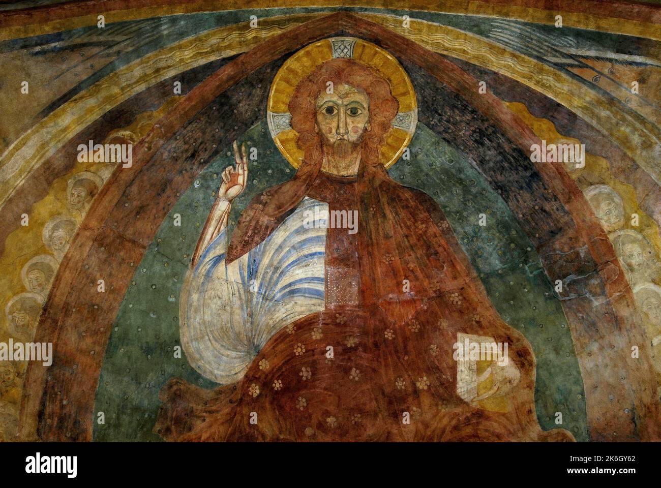 Painted mandorla hi-res stock photography and images - Alamy
