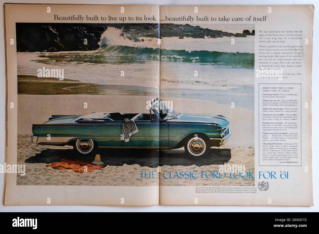 Vintage 2 June 1961 "Life" Magazine Advert, USA Stock Photo - Alamy