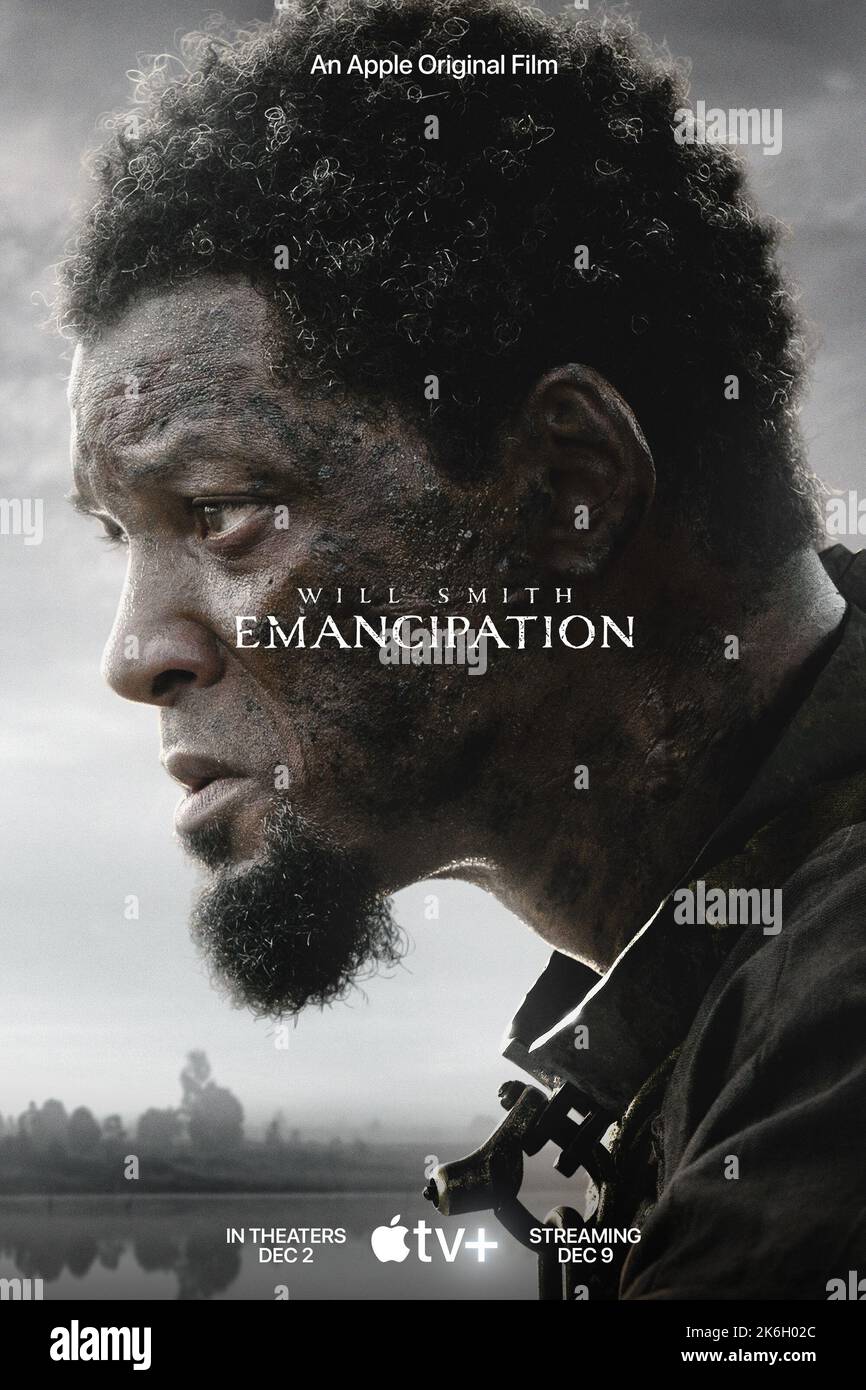 Emancipation Will Smith poster Stock Photo - Alamy