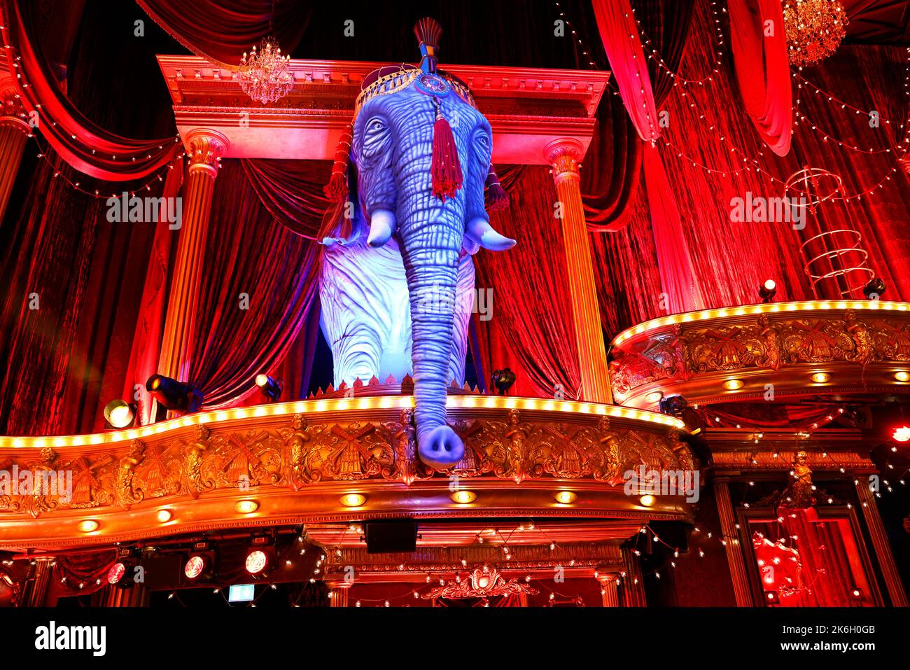Real Moulin Rouge Elephant