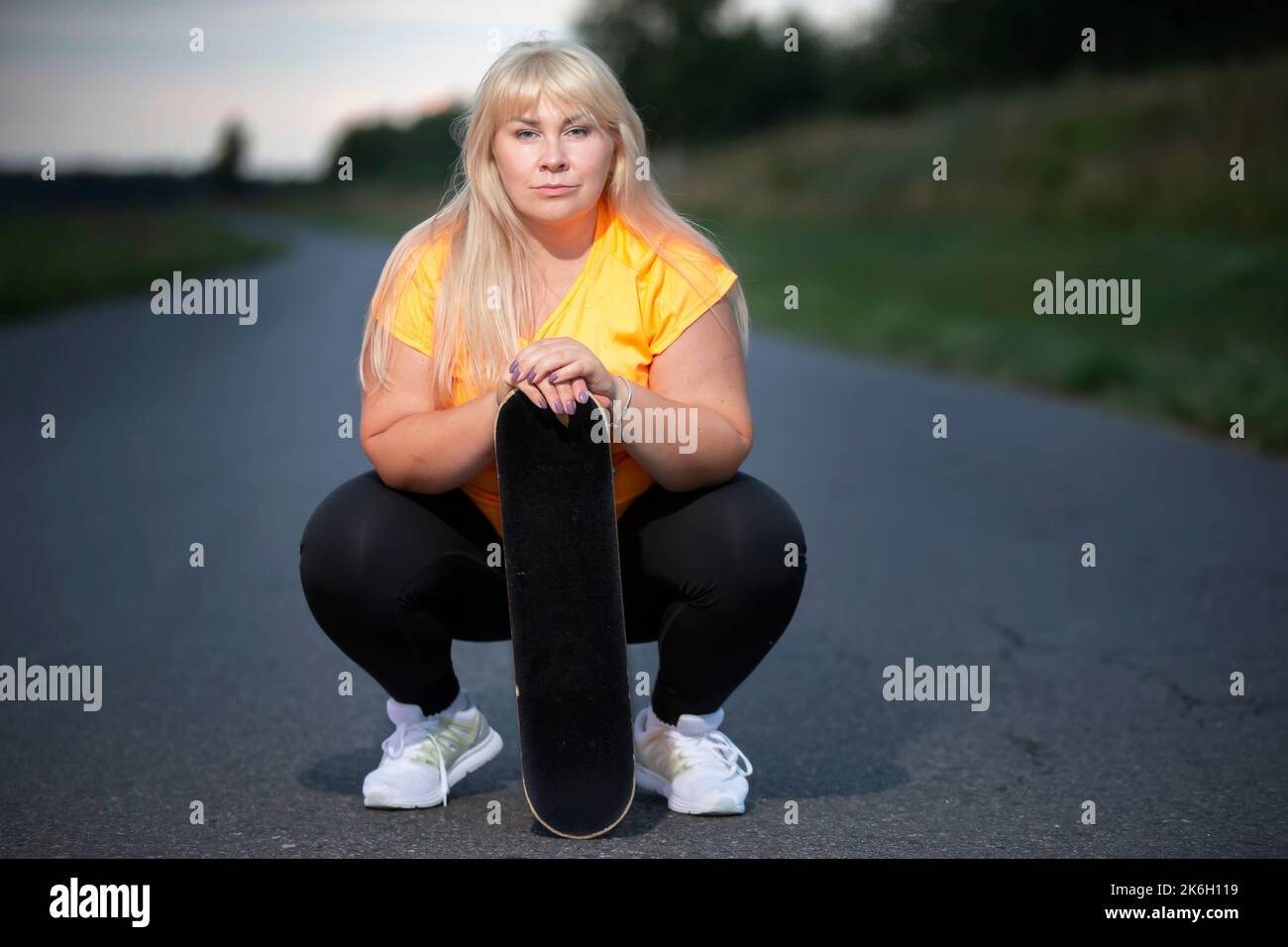 Plump person hi-res stock photography and images - Alamy