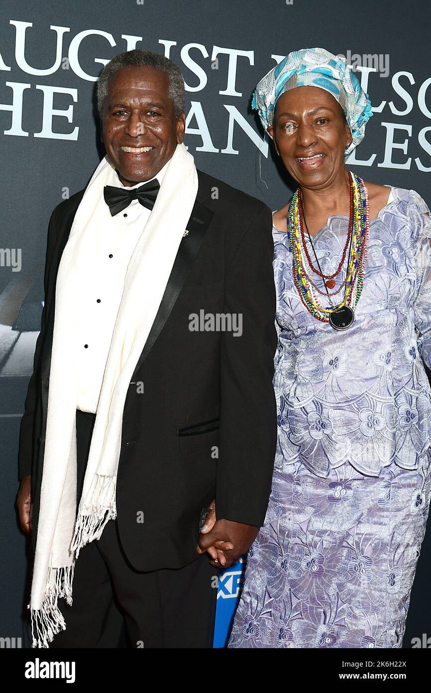 Kim Sullivan and wife attends The Revival of August Wilson's "The Piano ...