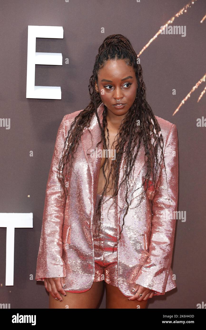 Crystal Clarke attends film premiere of 'Empire of Light' during the ...