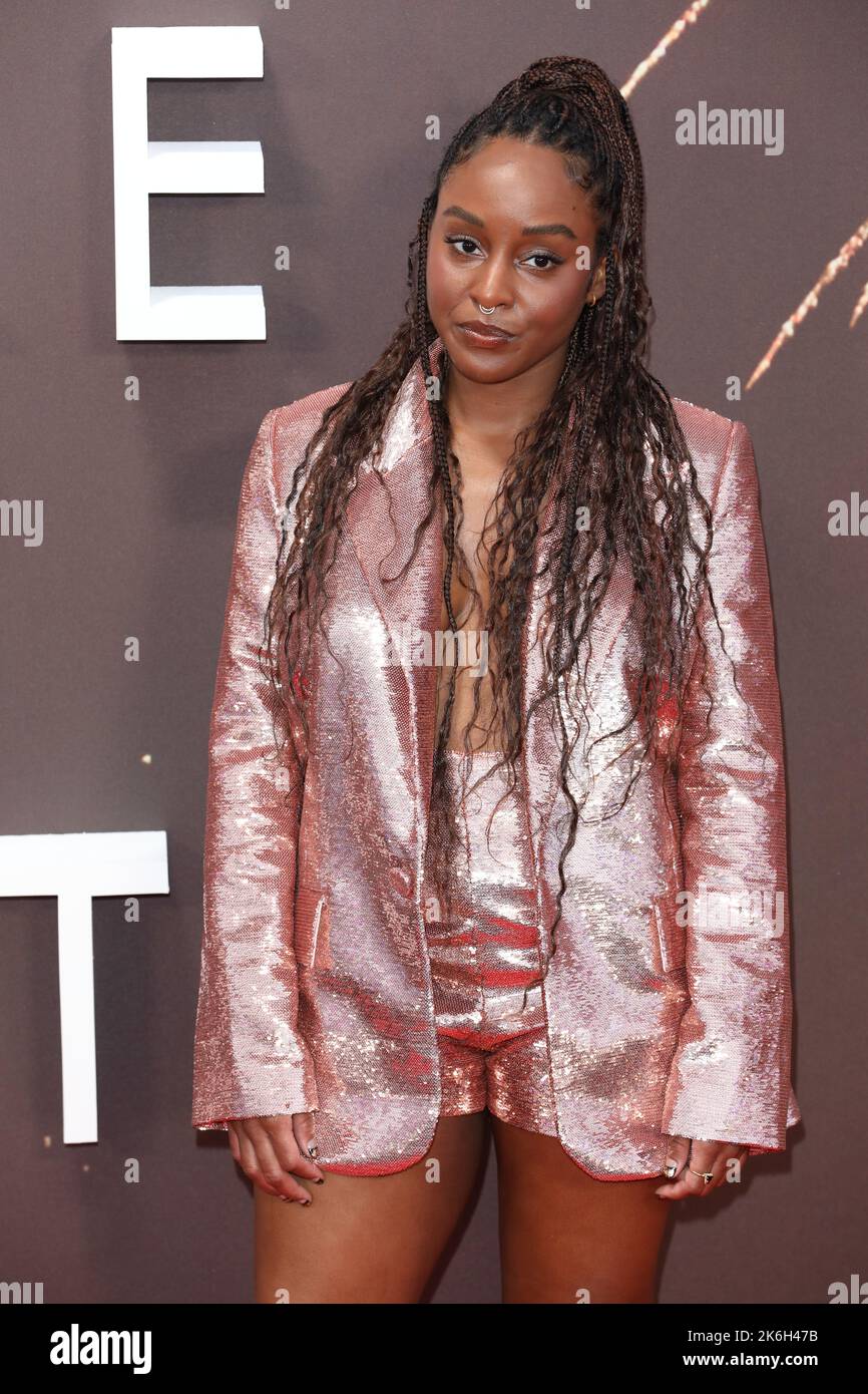 Crystal Clarke attends film premiere of 'Empire of Light' during the ...