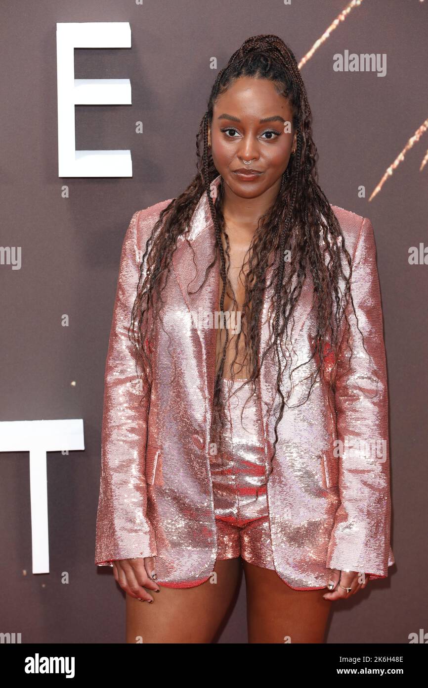 Crystal Clarke attends film premiere of 'Empire of Light' during the ...