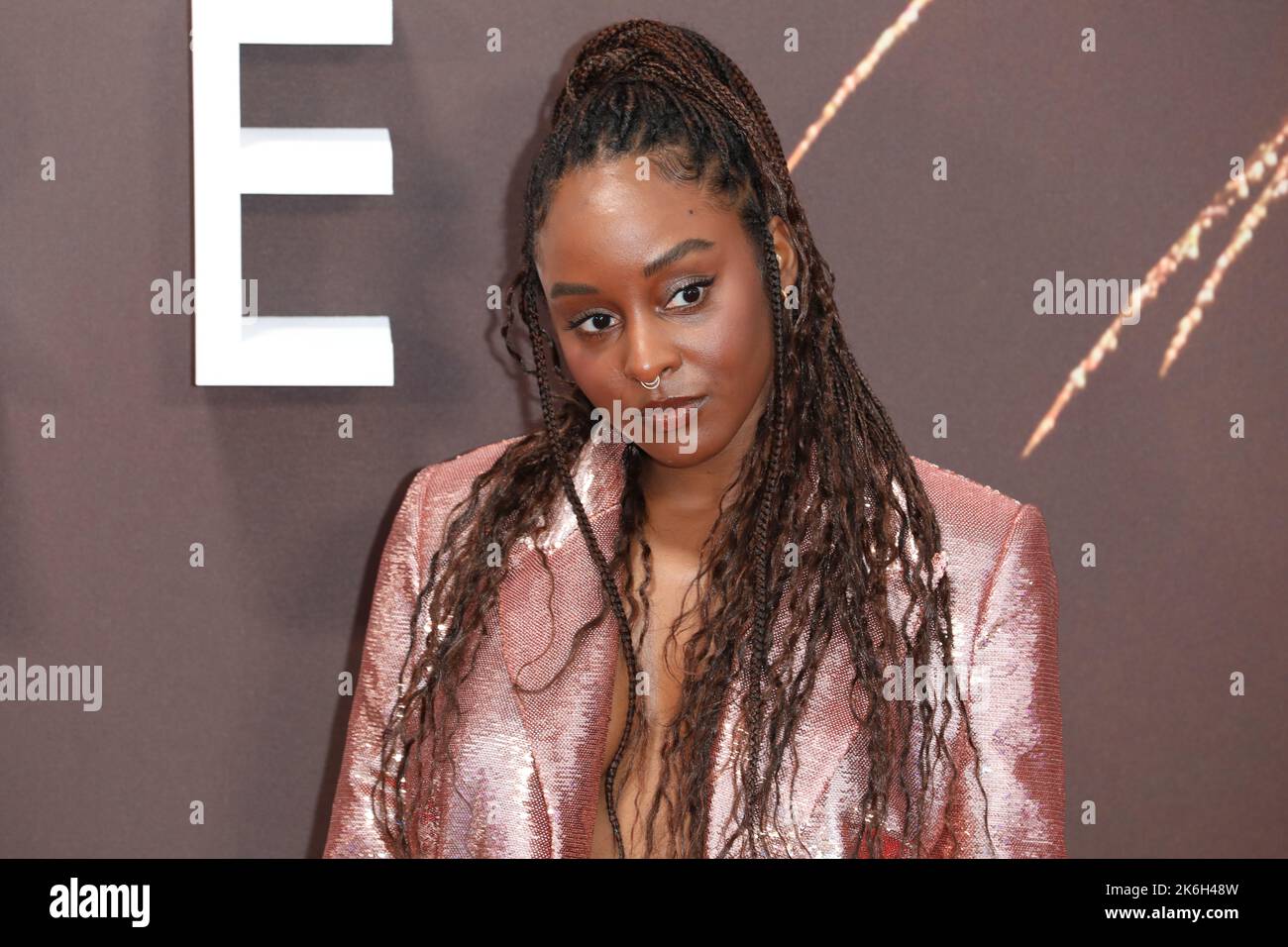 Crystal Clarke attends film premiere of 'Empire of Light' during the ...