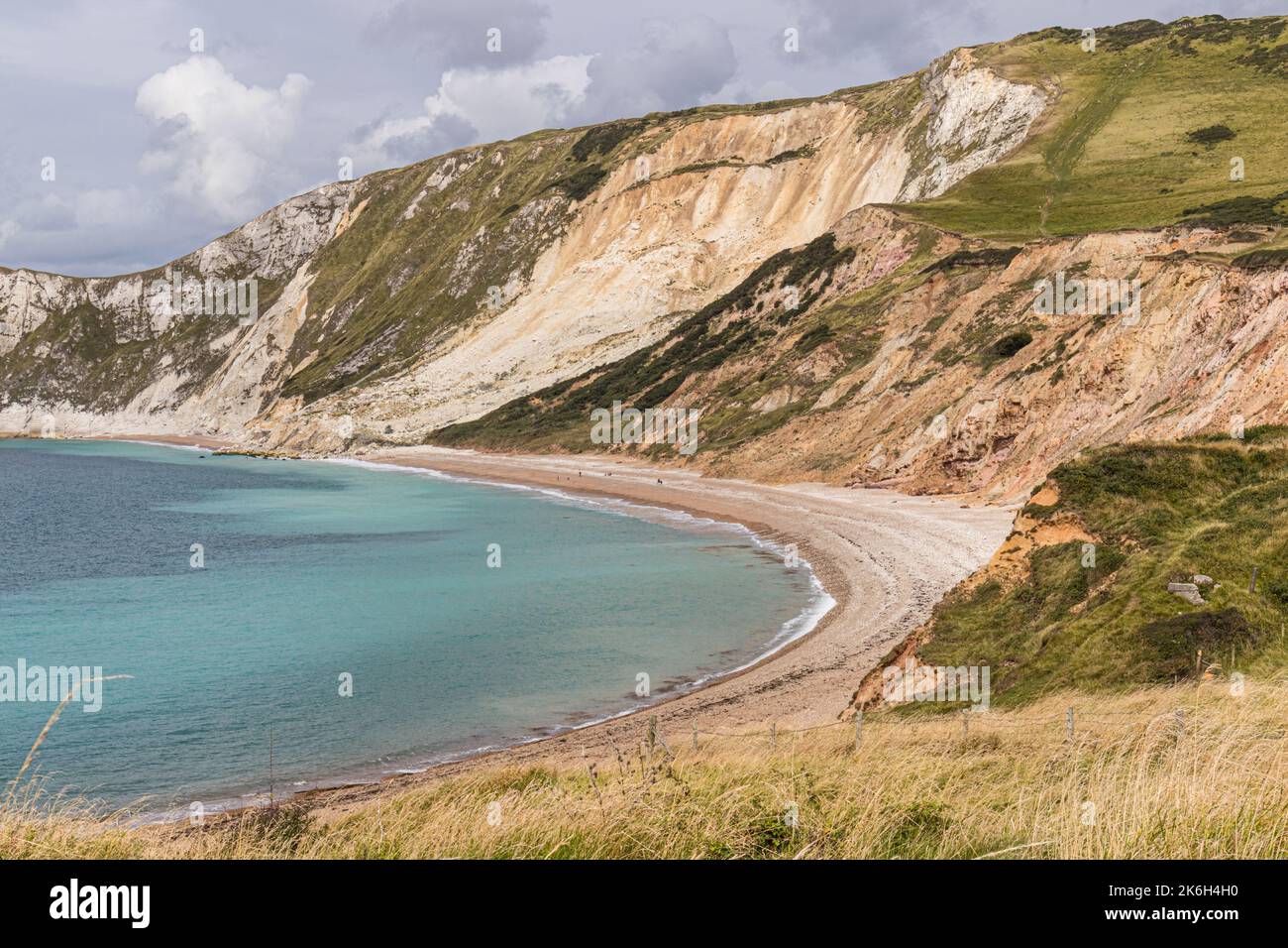 Worbarrow Bay is a large broad & shallow bay to the east of Lulworth ...