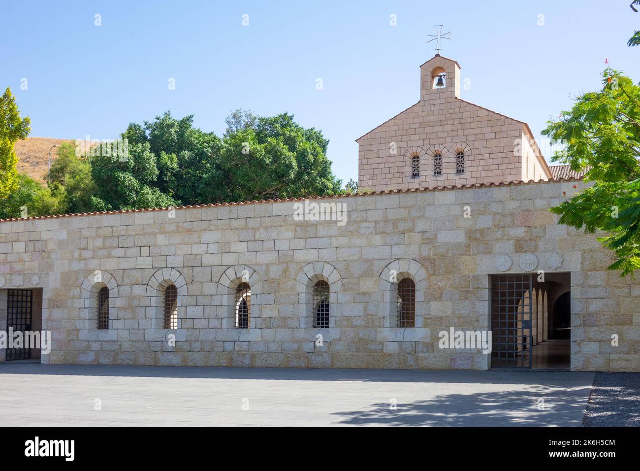 Israel, Galilee, Tabgha, Church of the Multiplication Stock Photo - Alamy