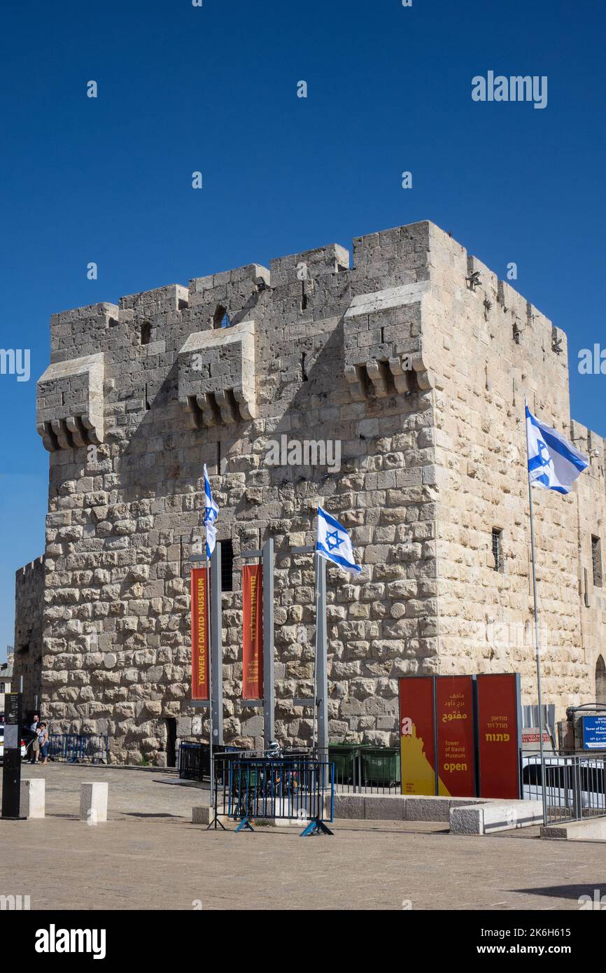 Israel, Jerusalem, Old City Walls by Jaffa gate Stock Photo - Alamy