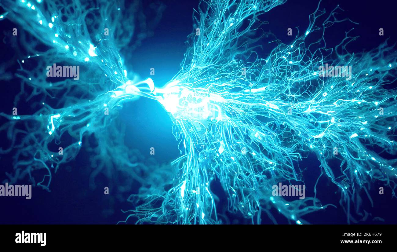 An illustration artwork background of high voltage power Stock Photo ...