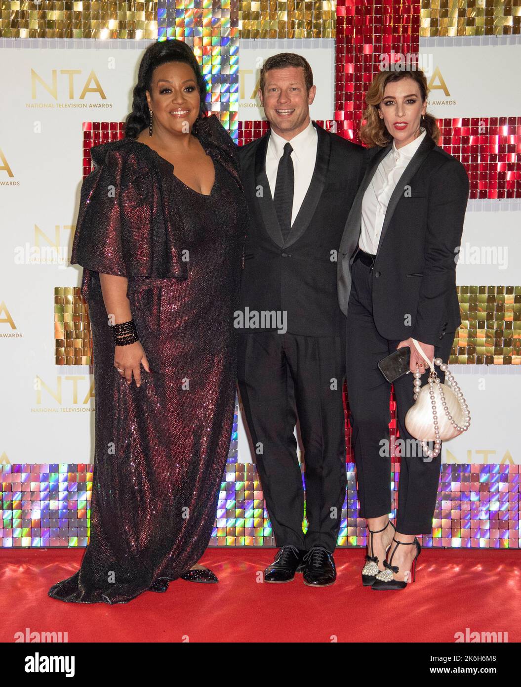 Alison Hammond, Dermot O'Leary and Dee Koppang attend the National ...