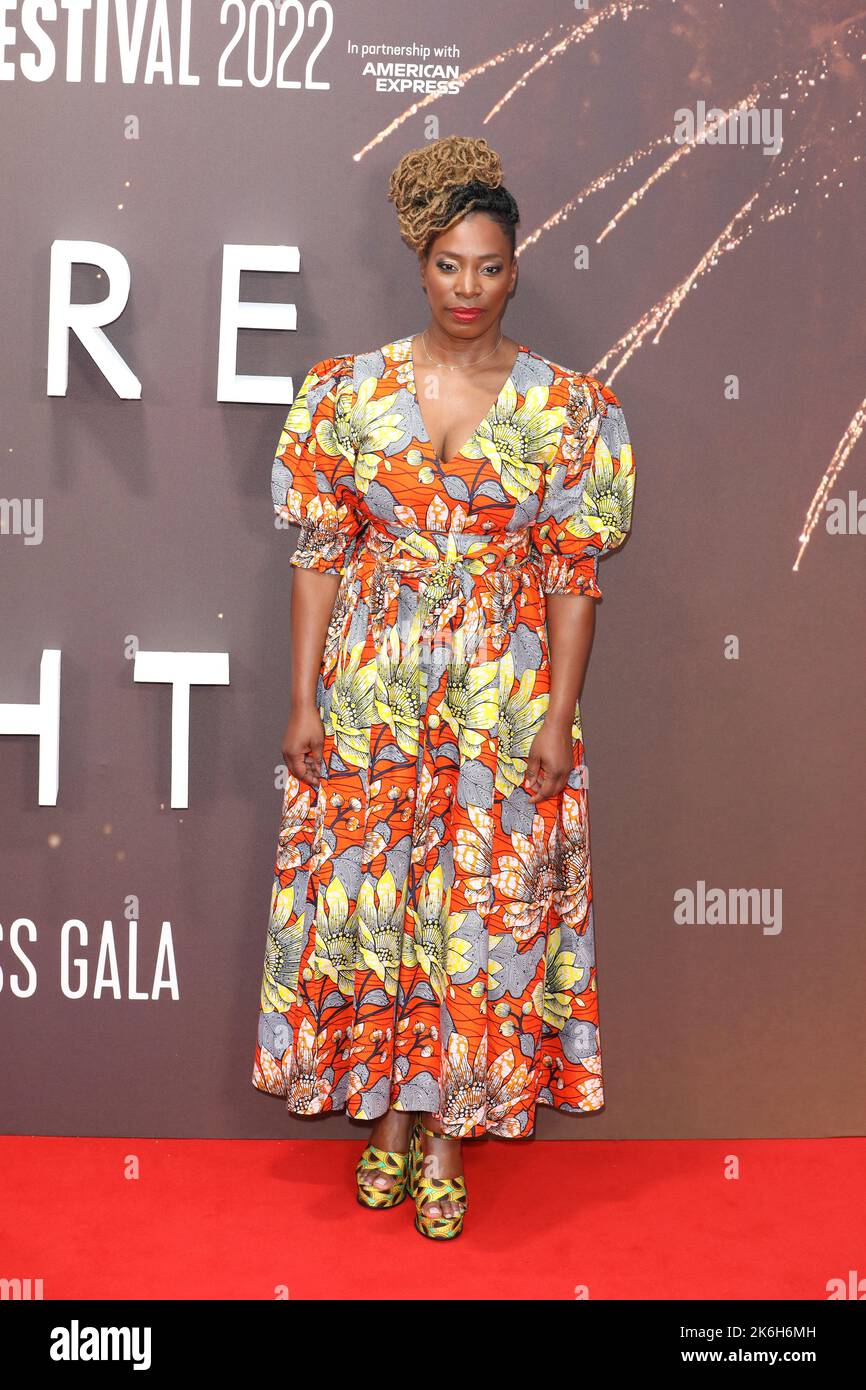 Tanya Moodie attends film premiere of 'Empire of Light' during the 2022 ...