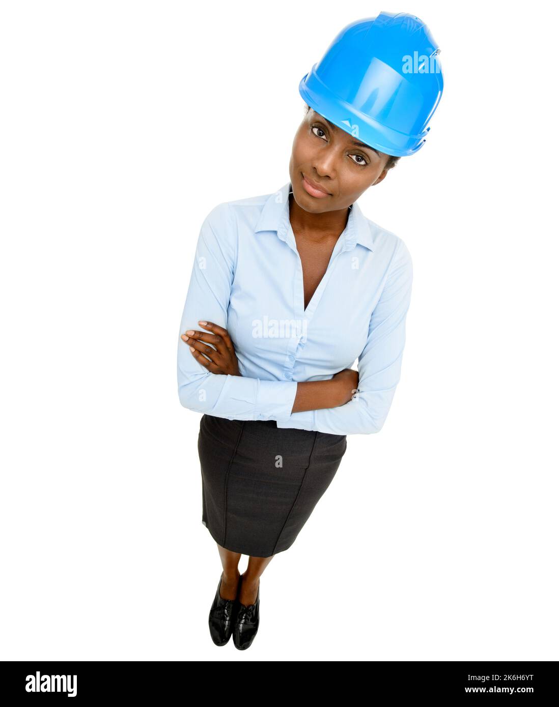 I heard you needed a high rise built. Studio shot of a young building ...