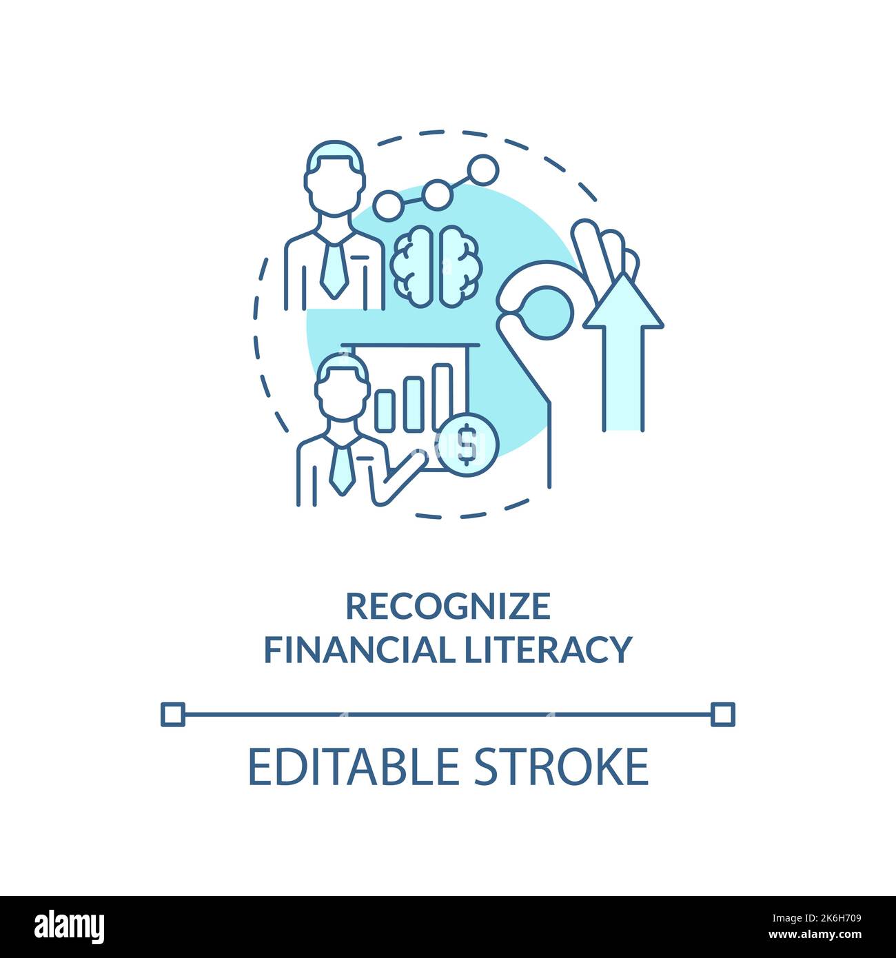 Financial literacy education Stock Vector Images - Alamy