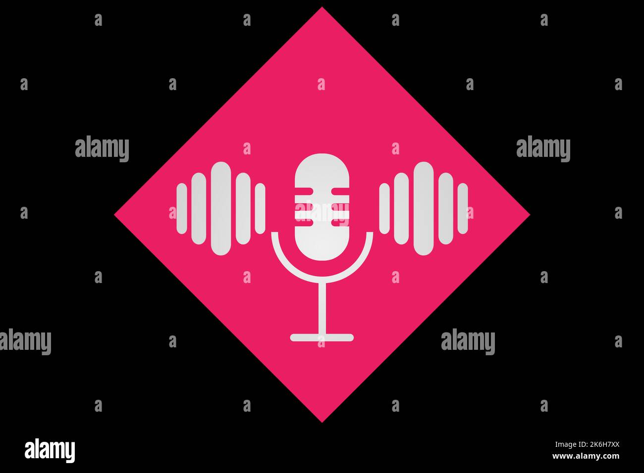 A Mike Music Sound Voice Musical Record Icon Symbol Shape Sign Logo ...