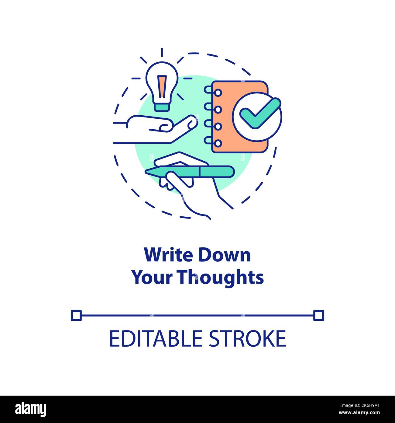 Complex thoughts Stock Vector Images - Alamy