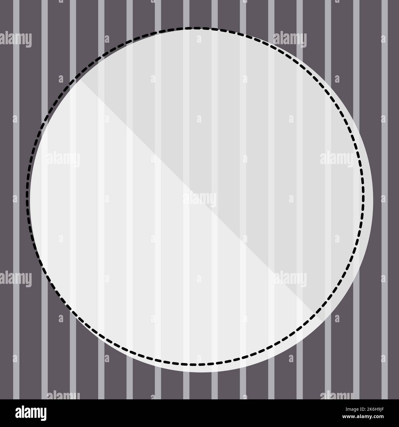 Comic Blank Speech Bubble With Copy Space Over Circular Color ...