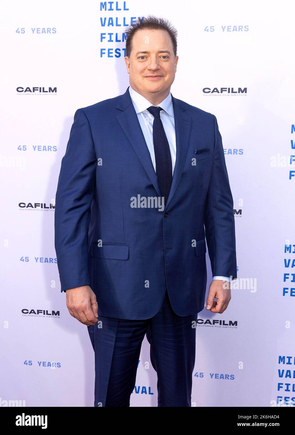 Mill Valley, USA. 13th Oct, 2022. Actor Brendan Fraser arrives at the ...