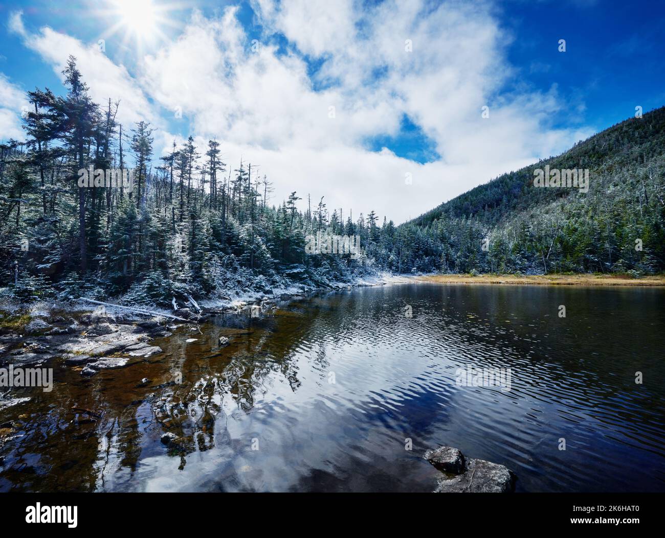View from Colden Mountain, Adirondack mountains, New York State Stock ...