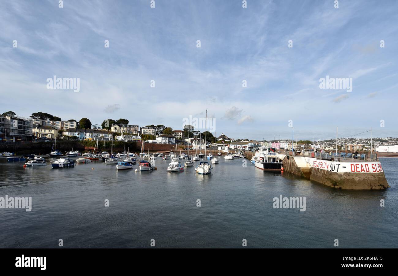 Harbour at paighton in Devon UK Stock Photo - Alamy