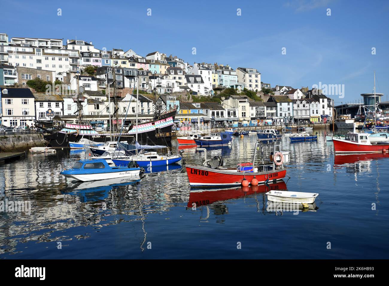 Harbour at Brixham Devon UK Stock Photo - Alamy
