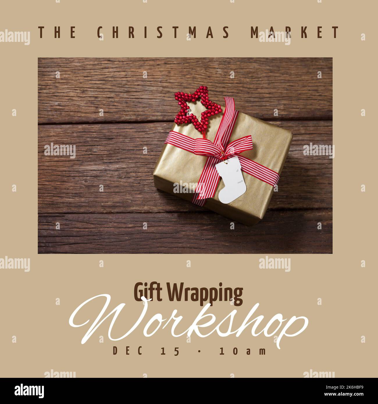 Animation party text over present hi-res stock photography and images ...