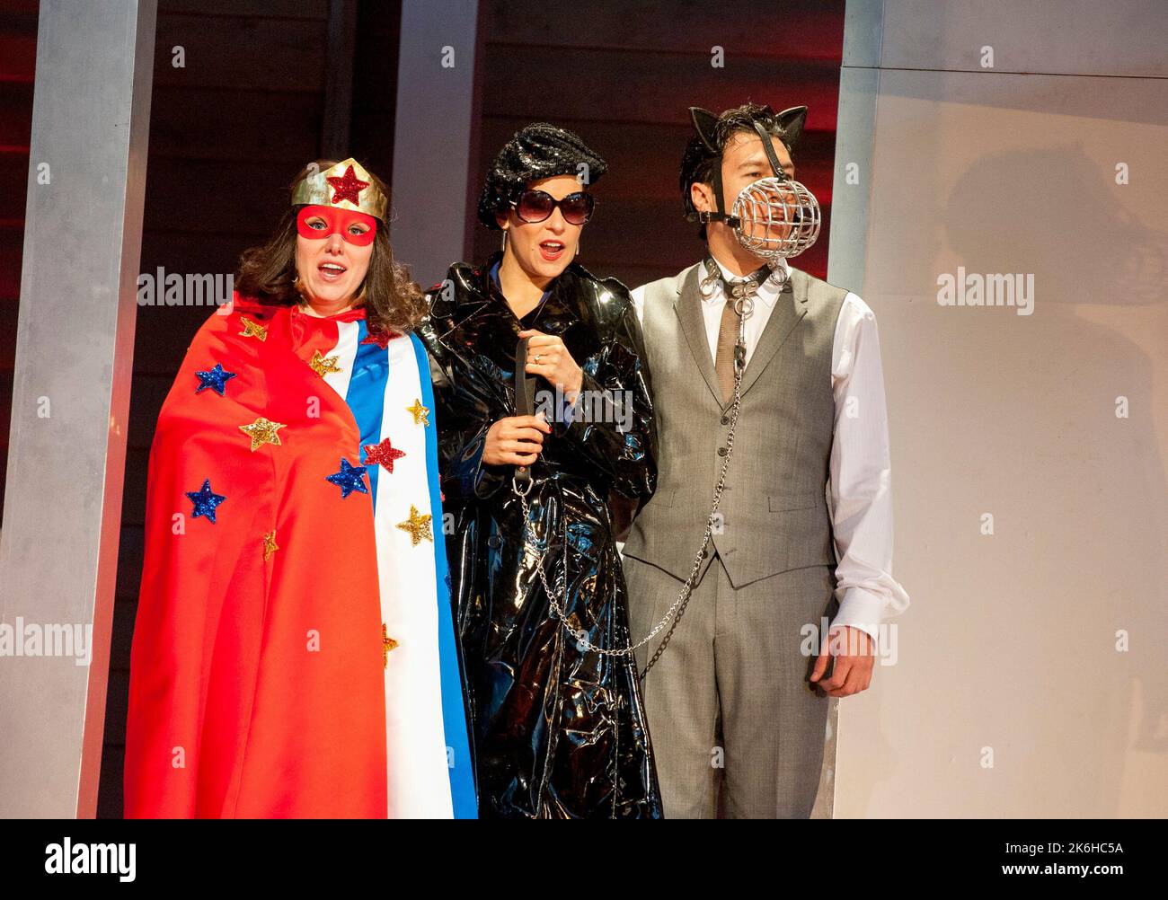 l-r: Sophie Bevan (Donna Elvira), Natasha Jouhl (Donna Anna), Jesus ...