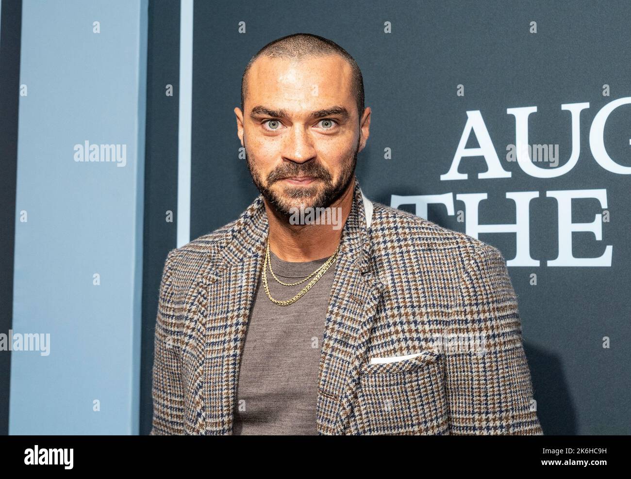 Jesse Williams attends opening night of revival of August Wilson's The ...