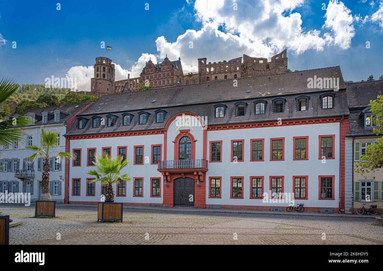 The building of the Heidelberg Academy of Sciences at Karlsplatz in the ...