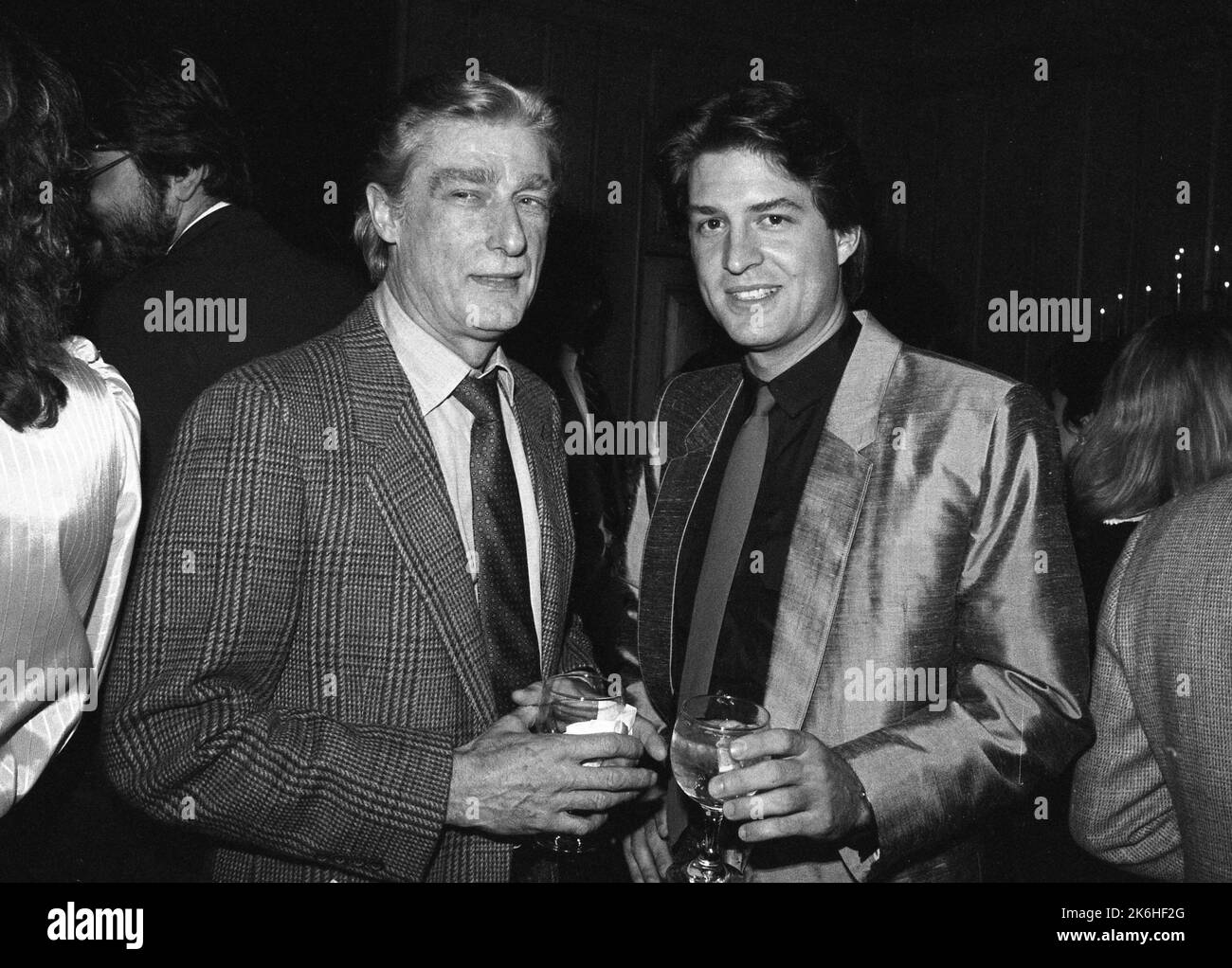 Richard Mulligan and Ted Wass at the Soap Reunion Party a year after it ...
