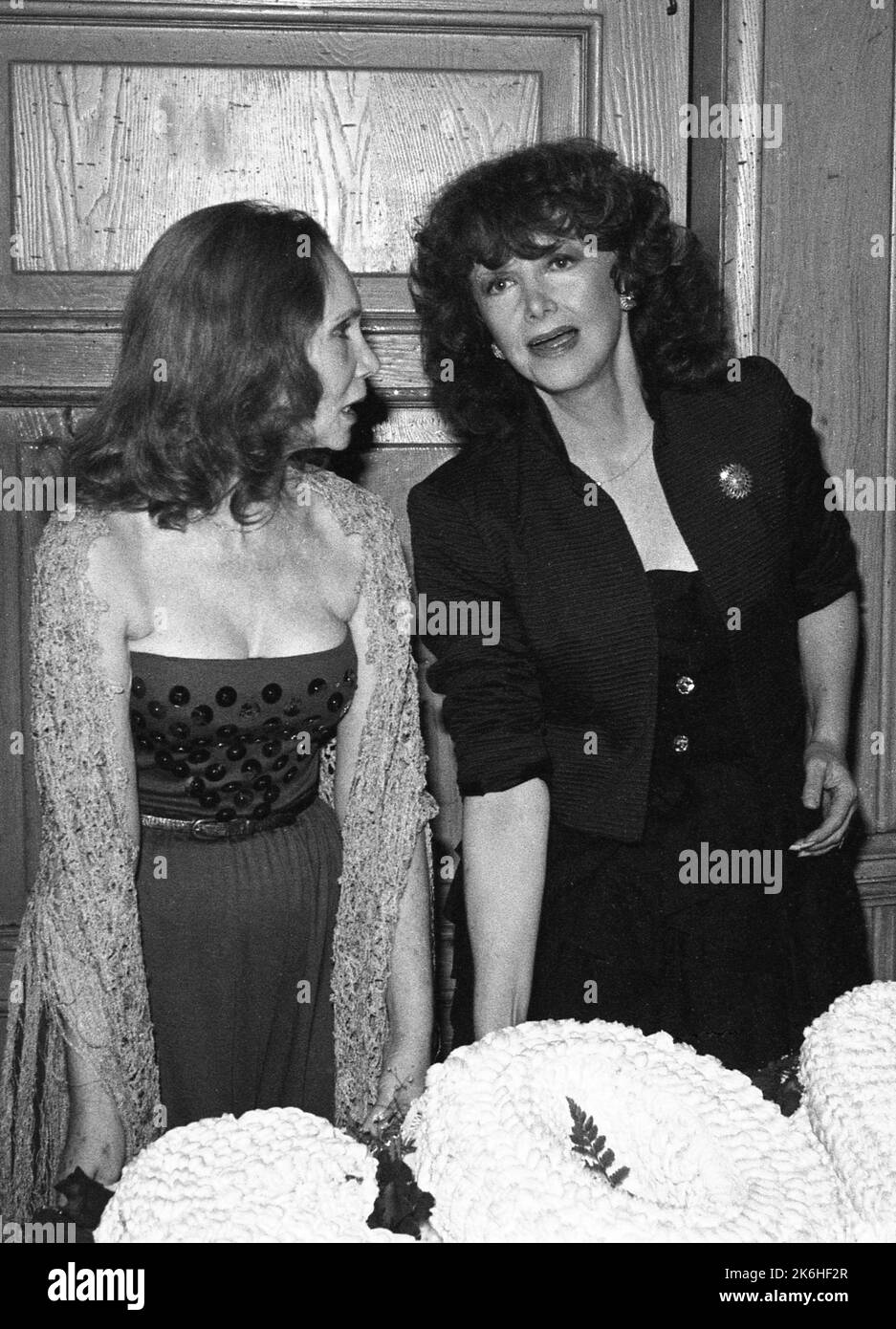 Katherine Helmond and Cathryn Damon at the Soap Reunion Party a year after it's cancellation ...