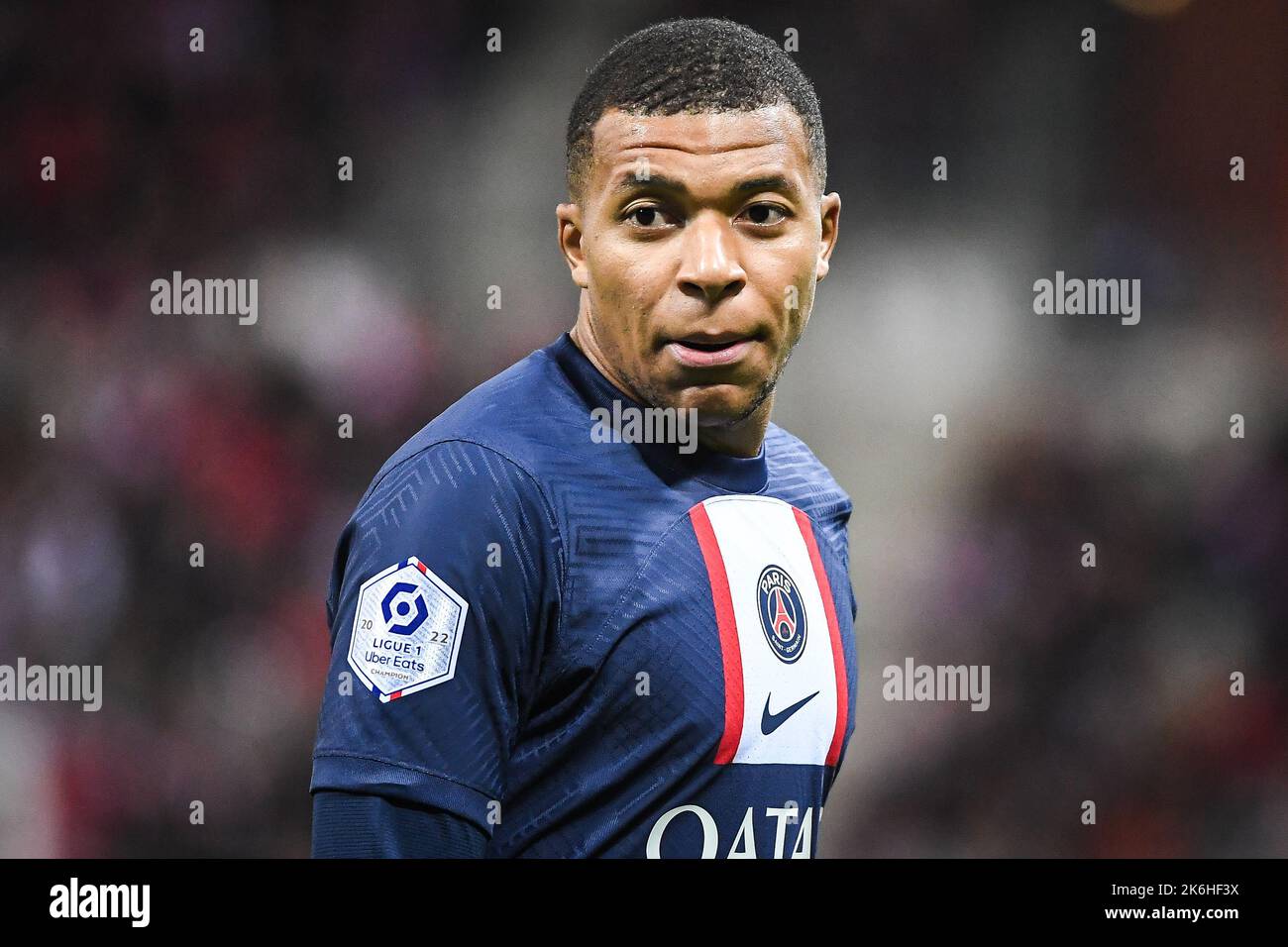 Kylian MBAPPE of PSG during the French championship Ligue 1 football ...