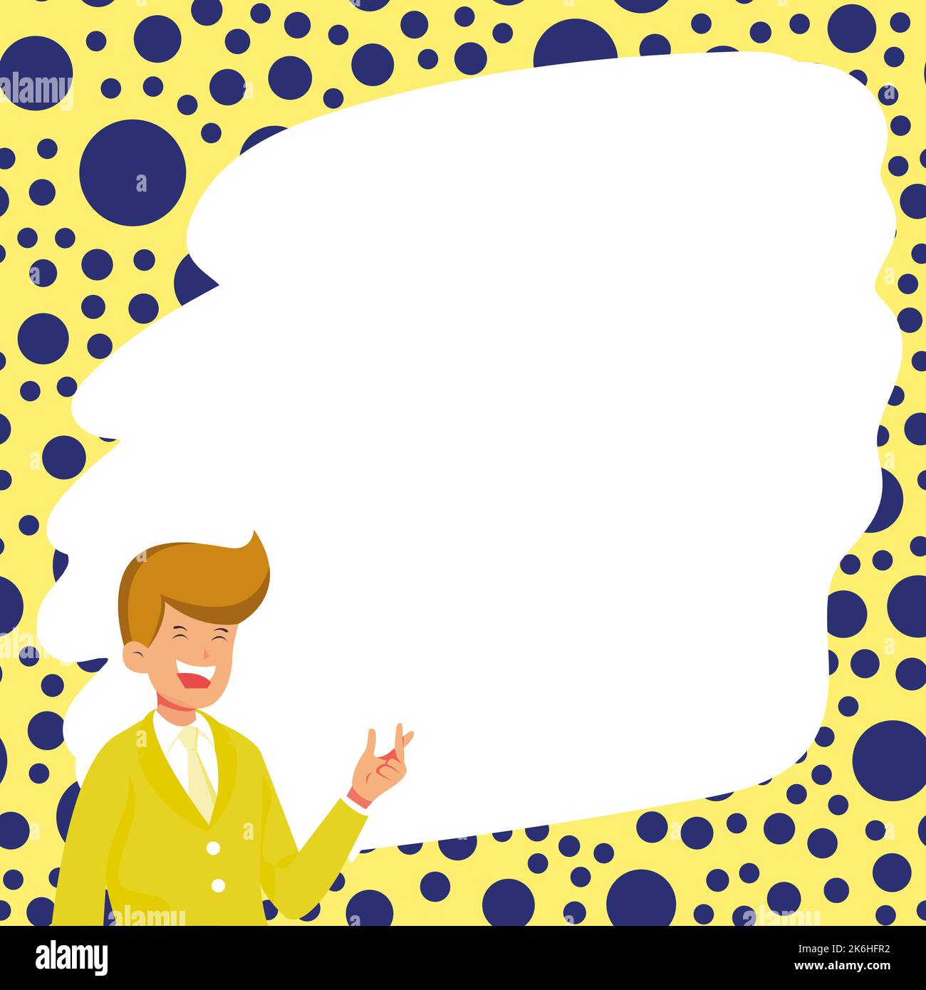 Instructor Drawing Pointing Stick On Empty Whiteboard While Holding Cup ...