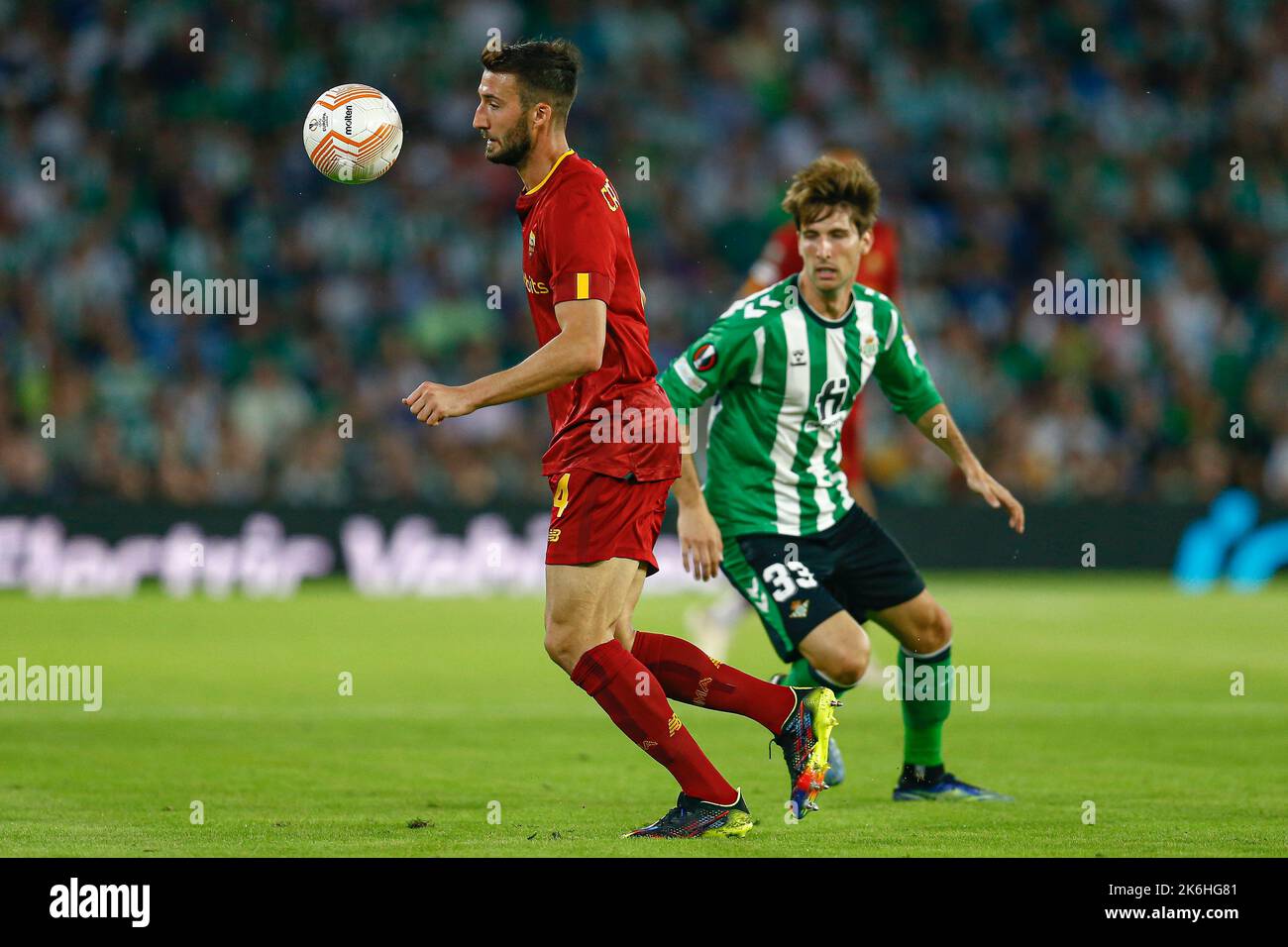 Bryan Cristante of AS Roma during the UEFA Europa League match between ...