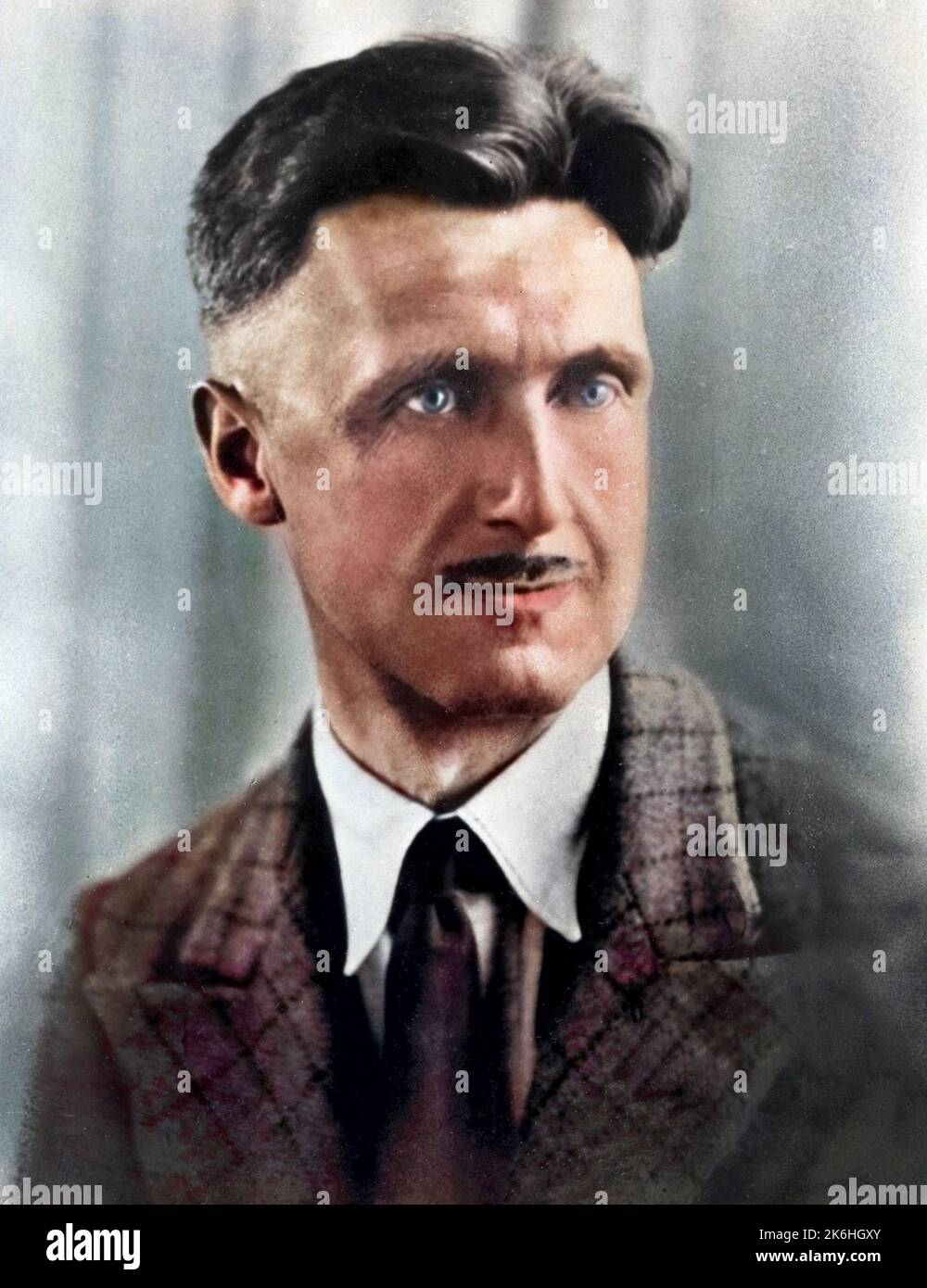 Portrait of George Orwell Stock Photo - Alamy