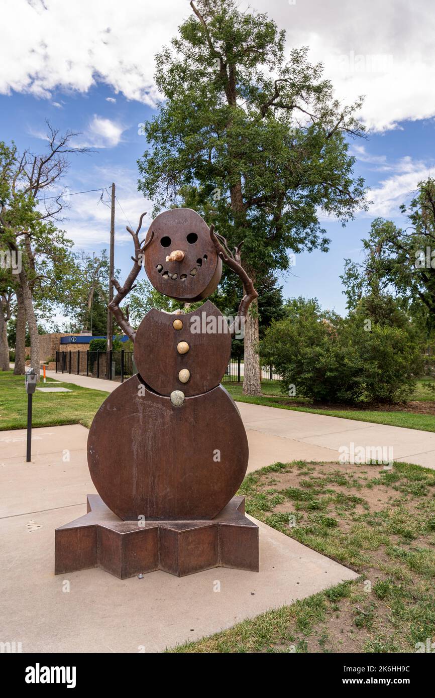 Permanent snowman hi-res stock photography and images - Alamy