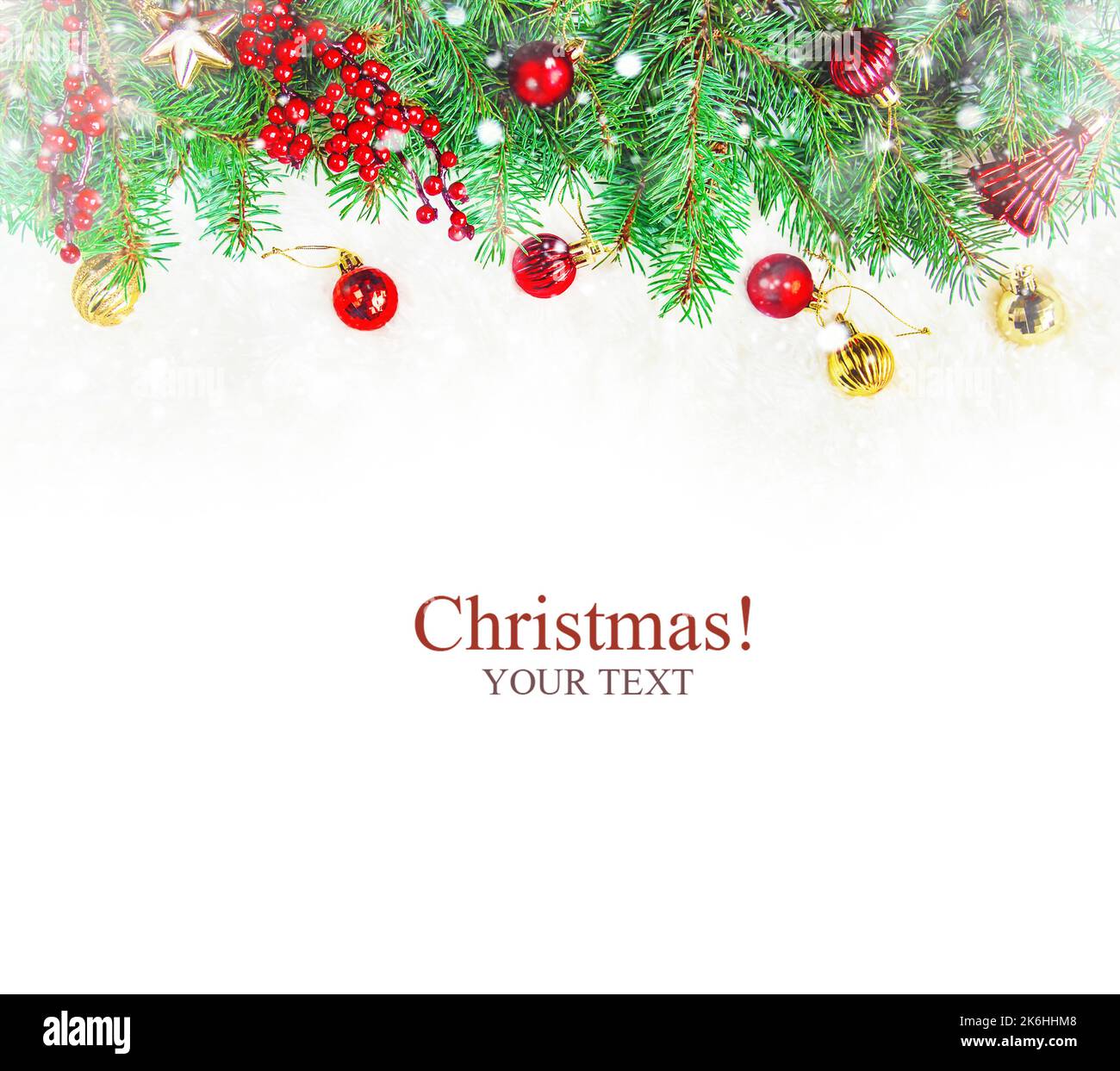 Christmas background. happy New Year. Selective focus Stock Photo - Alamy