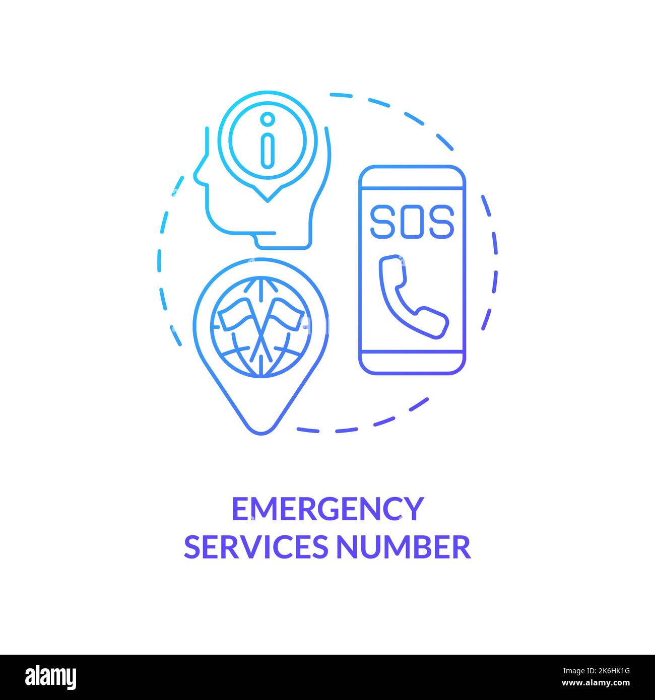 Foreign travel number Stock Vector Images - Alamy