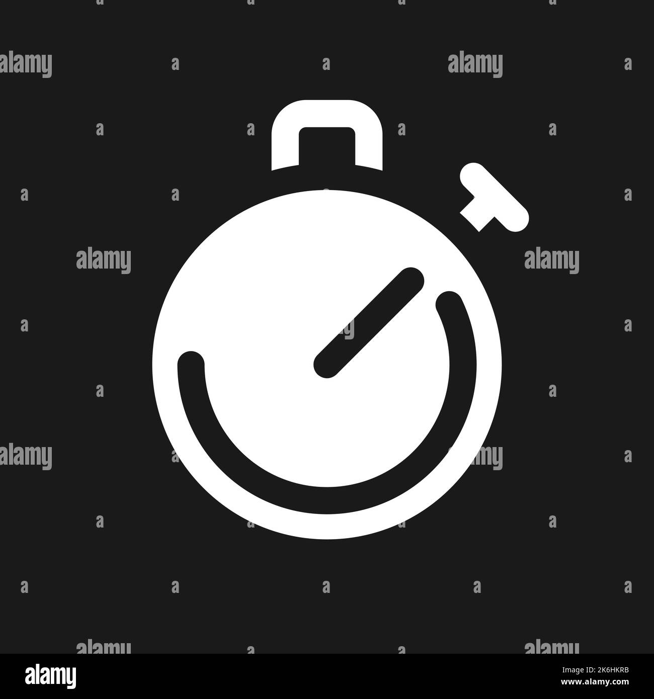 Stop watch clipart Black and White Stock Photos & Images - Alamy
