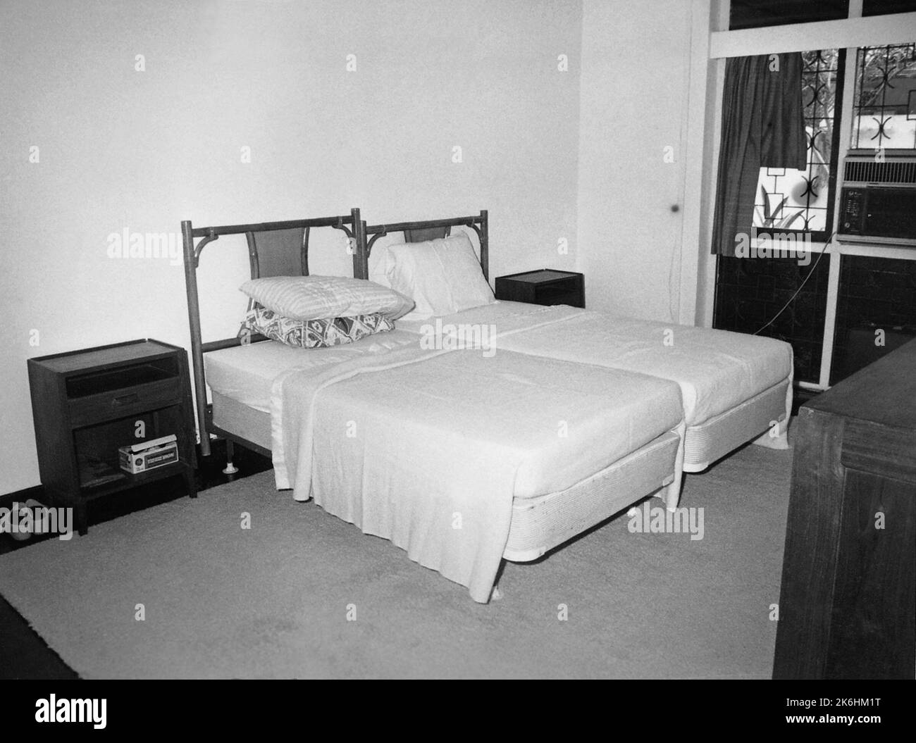 Marine corps embassy security guard Black and White Stock Photos ...