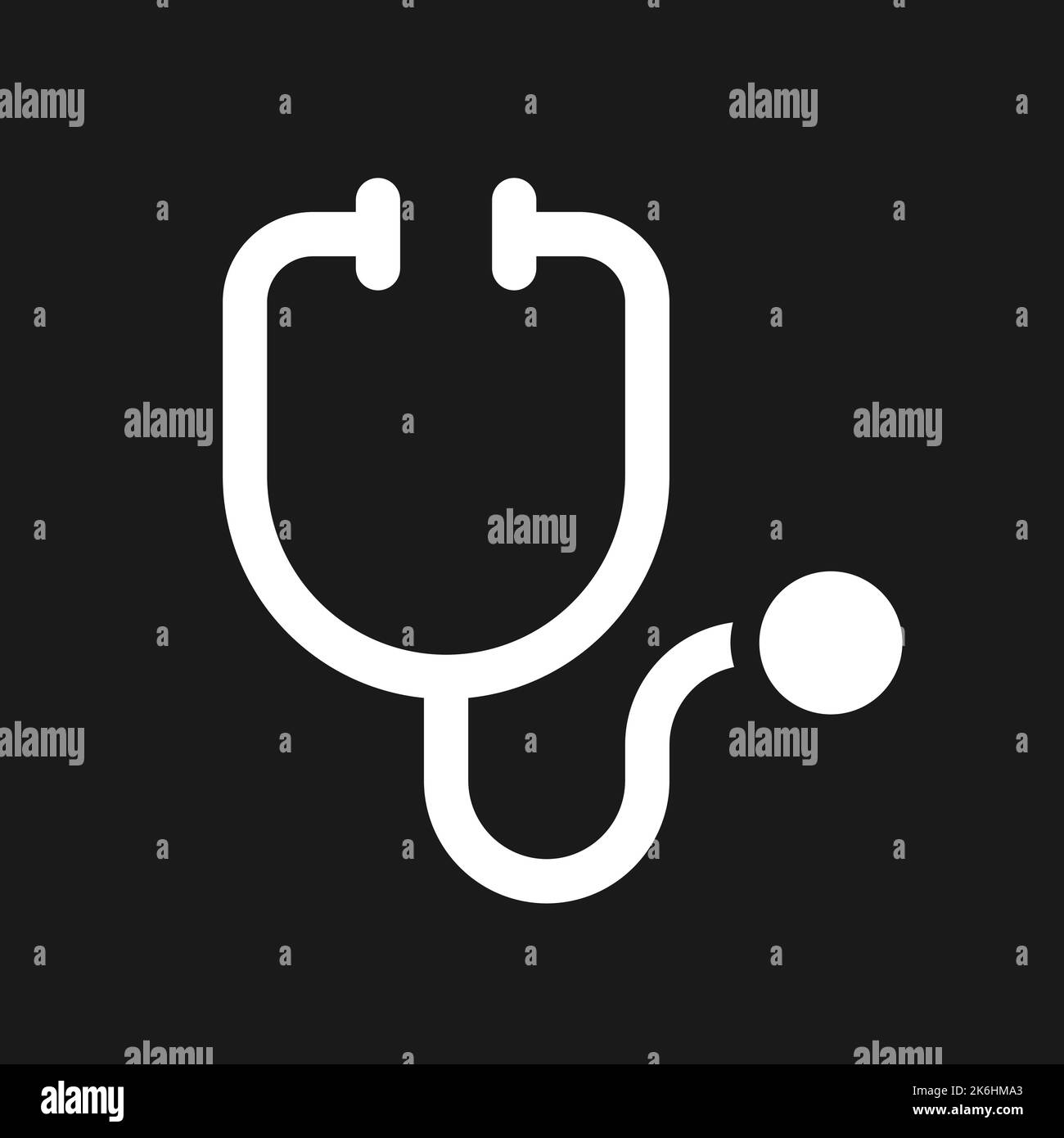 Stethoscope dark mode glyph ui icon Stock Vector Image & Art - Alamy Stethoscope dark mode glyph ui icon Stock Vector Image & Art - Alamy
