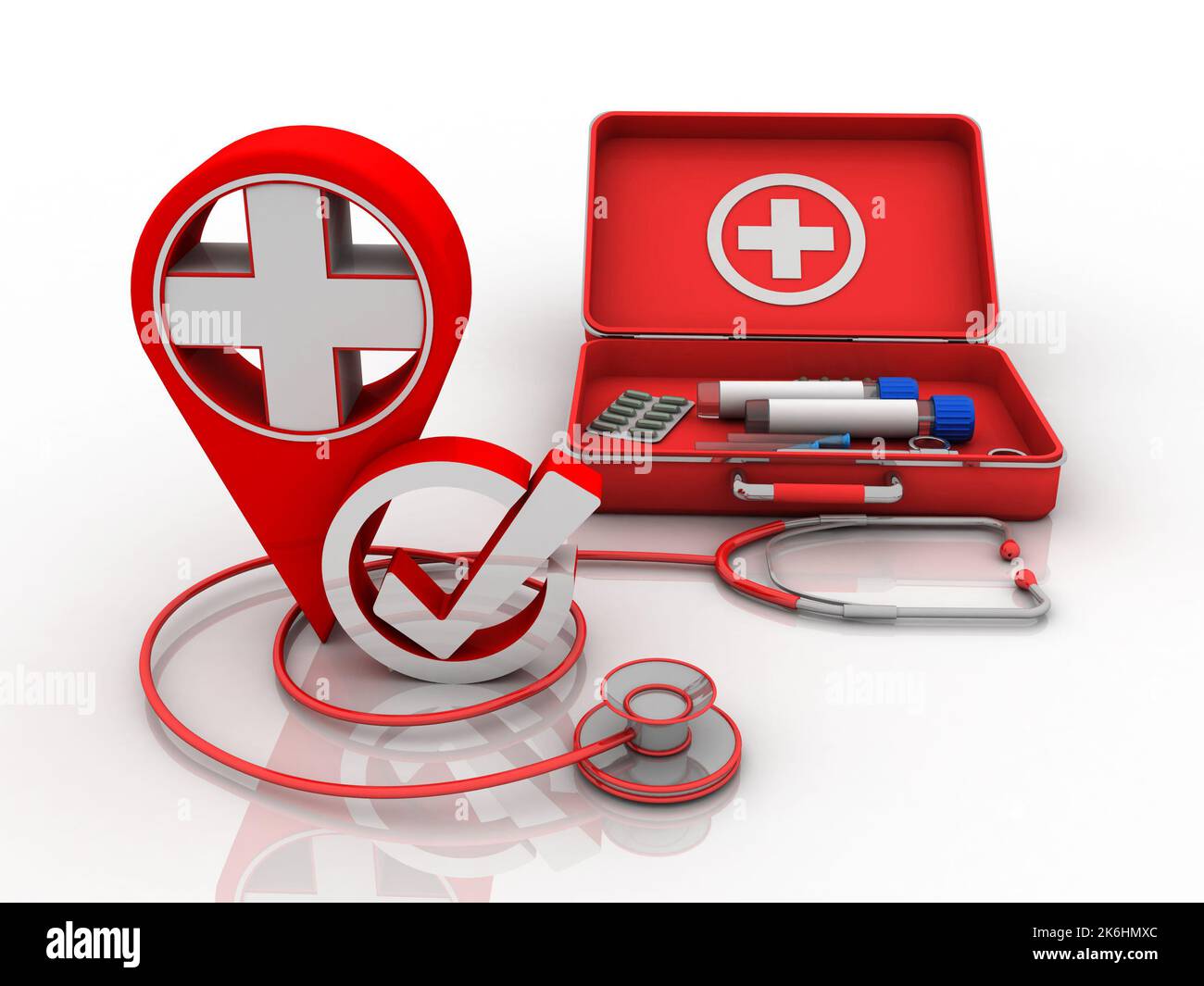 3d pharmacy cross hi-res stock photography and images - Alamy