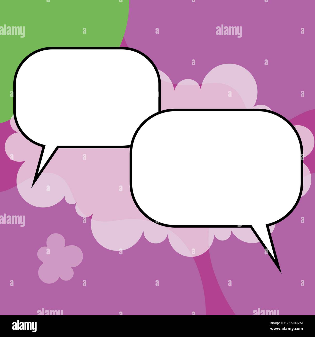 Comics Design Frames. Beautiful Photo Frame Set With Boom Bubbles For ...